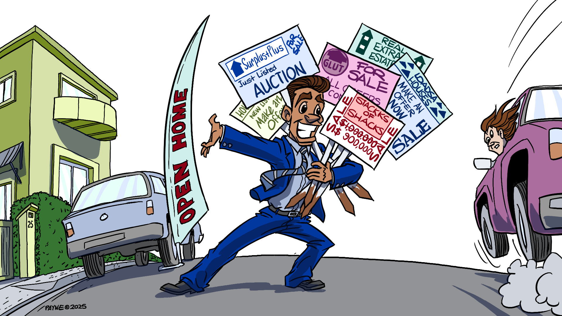 Glut of homes for sale restraining property value increases, QV says ...