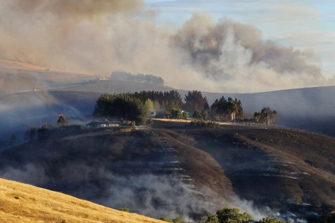 Fire and devastation on the Christchurch Port Hills | interest.co.nz